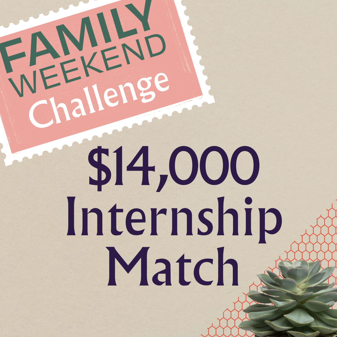 Scripps College - Family Weekend Challenge · GiveCampus