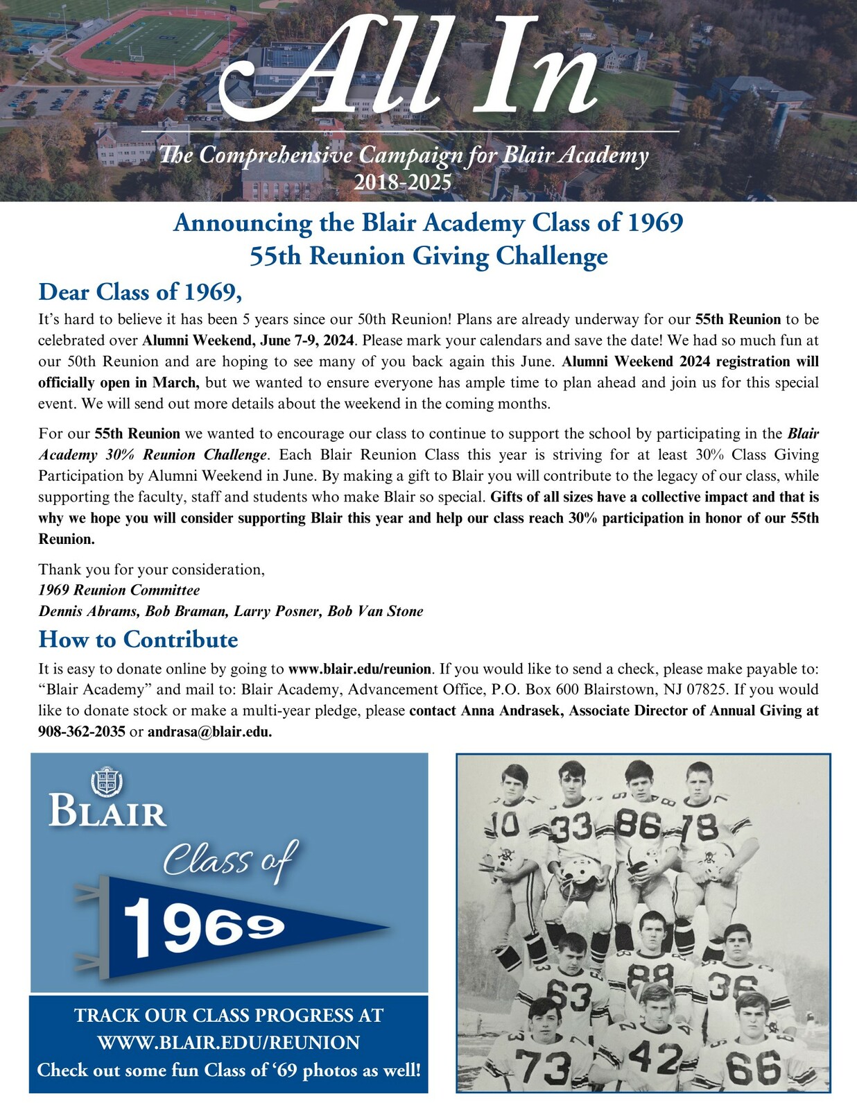 55th Reunion Challenge · GiveCampus