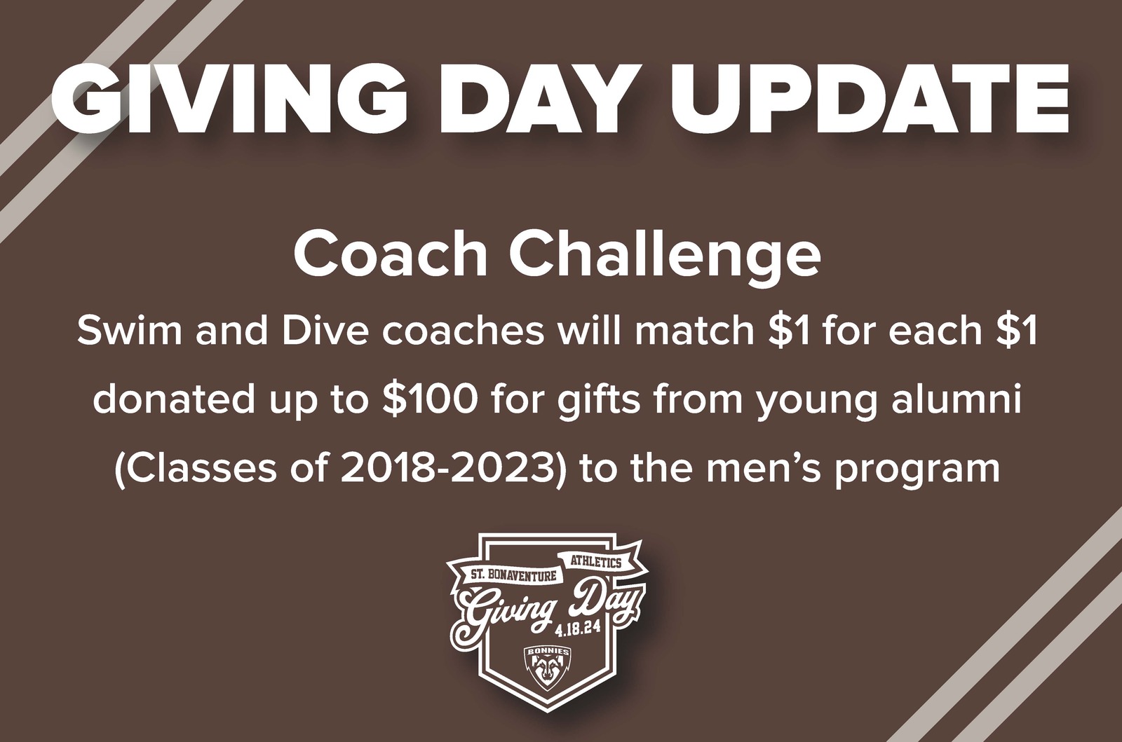 Men's Swimming and Diving · GiveCampus