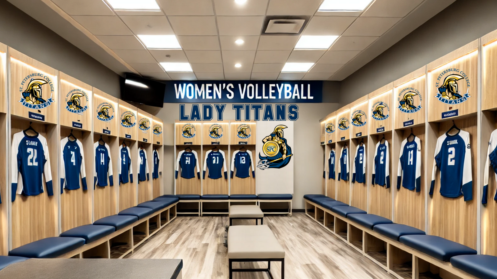 Women's Volleyball Locker Room · GiveCampus