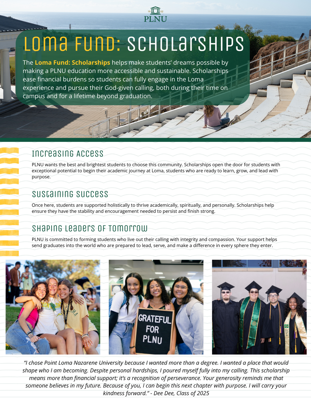 Loma Fund: Scholarships · GiveCampus