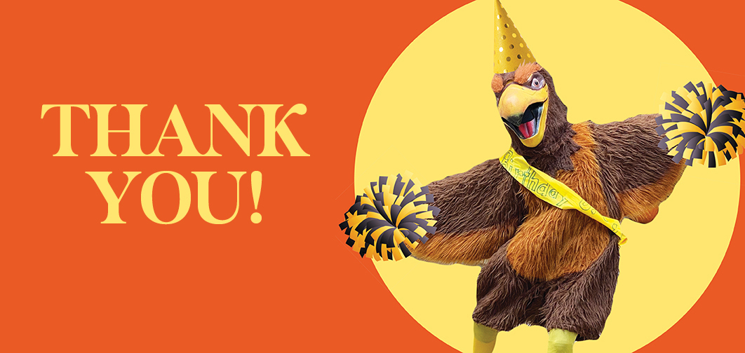 Celebrate Friends Select on the Falcon's Birthday! · GiveCampus