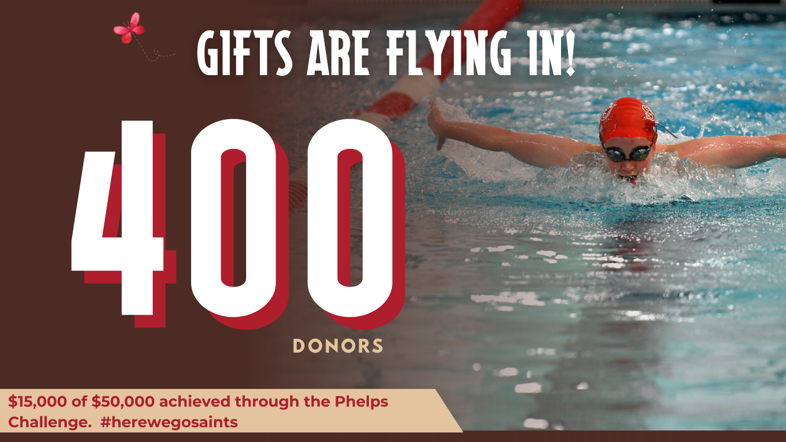 Here We Go Saints 2023 · GiveCampus