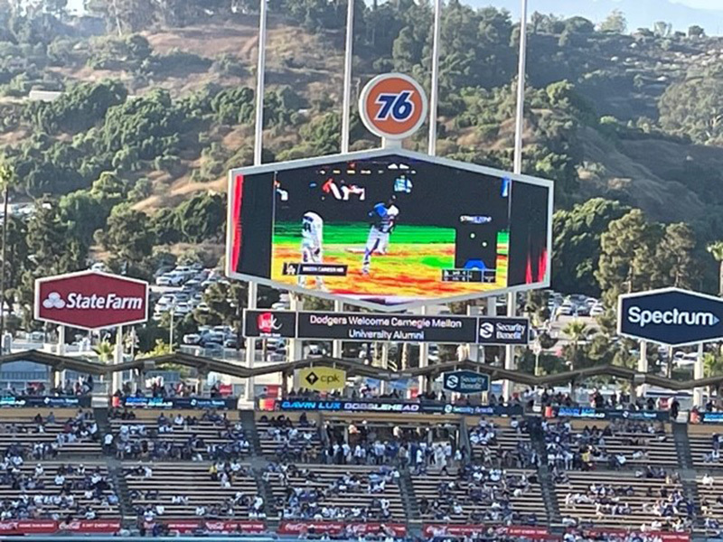 Carnegie Mellon University: LA - Dodgers & Pirates at Dodger Stadium ...