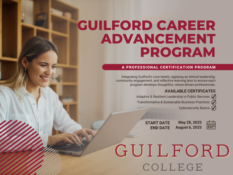 Guilford College: Guilford Career Advancement Program · GiveCampus