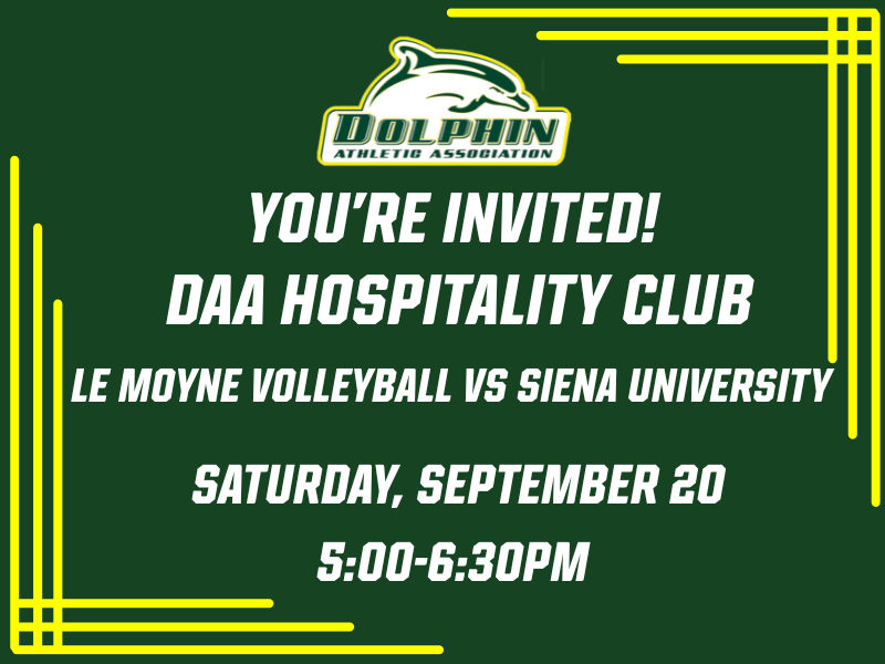 Le Moyne College: Volleyball DAA Hospitality Club · GiveCampus