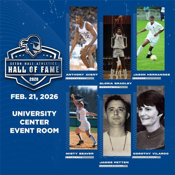Seton Hall University: Seton Hall Athletics 2026 Hall of Fame · GiveCampus