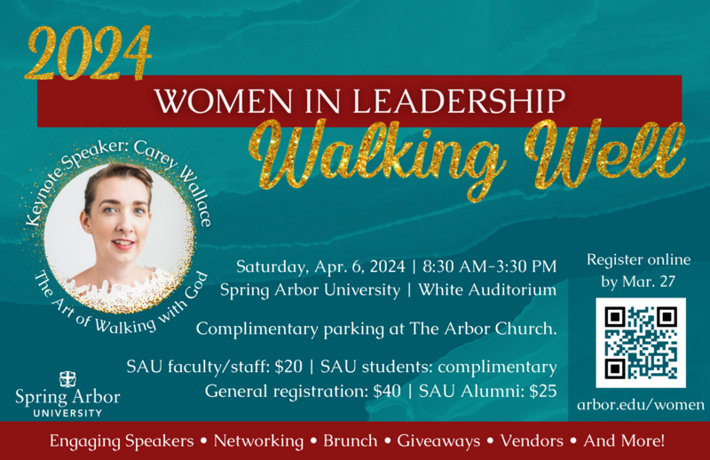 Spring Arbor University: Women in Leadership Conference 2024 · GiveCampus