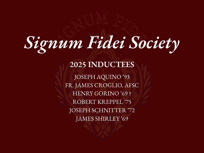 St. Joseph Collegiate Institute: 2025 Signum Fidei Society Induction ...