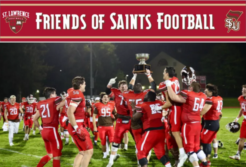 St. Lawrence University: Saints Football Tailgate at St. John Fisher ...