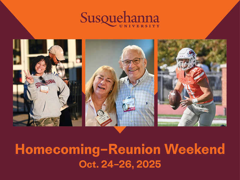 Susquehanna University: Homecoming-Reunion Weekend 2025 · GiveCampus