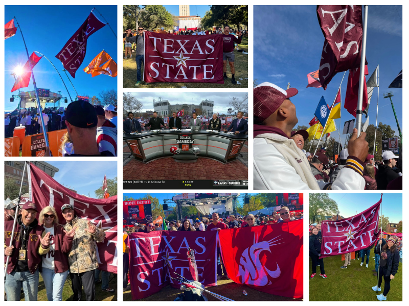 Texas State University: Wave the Flag: ESPN College GameDay · GiveCampus
