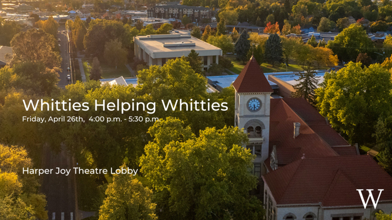 Whitman College: Whitties Helping Whitties · GiveCampus